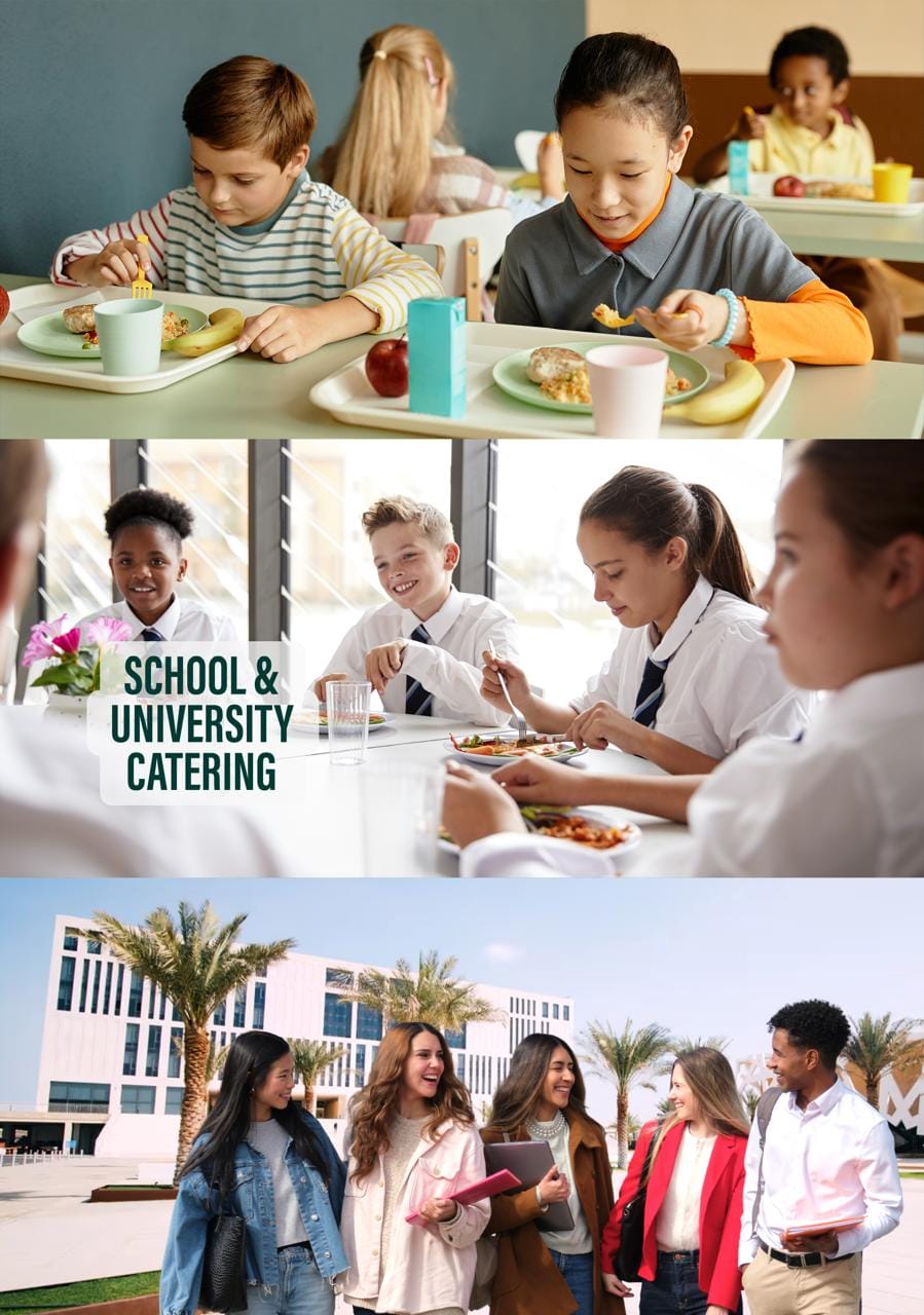 School & University Catering Services in Oman | Quarter Plate